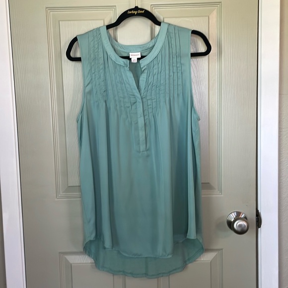 Merona | Tops | Sensuous Seafoam Green Merona Sleeveless Blouse | Poshmark